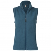 Women's Fitted Wool Fleece Bodywarmer. Sleeveless zipped fitted jacket ...