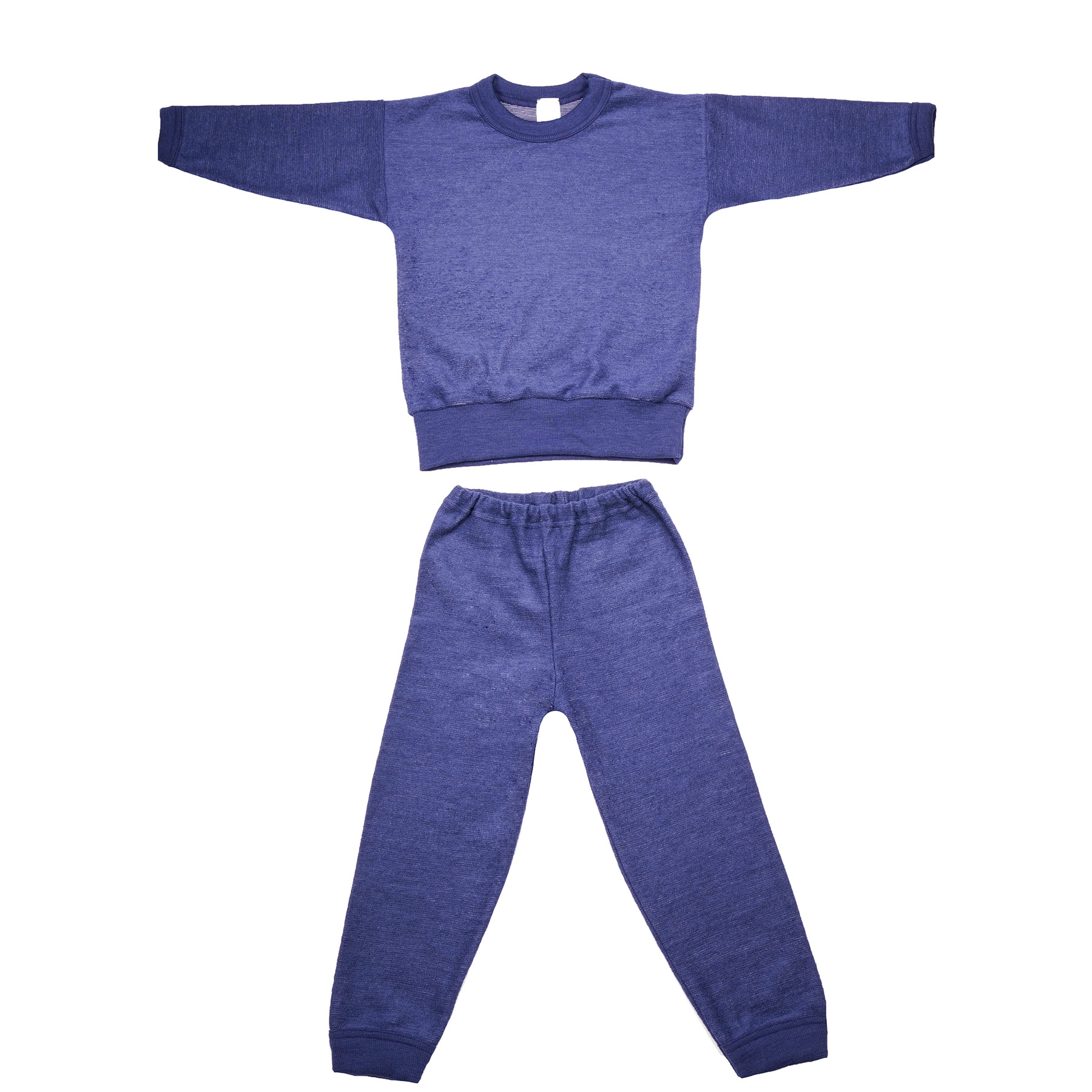 Children's Pyjamas in Organic Merino Wool Terry