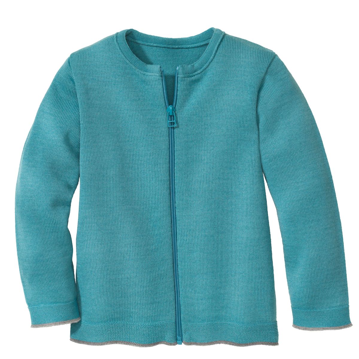 Children's Zip Cardigan in Organic Merino Wool [3213] - £40.00 ...
