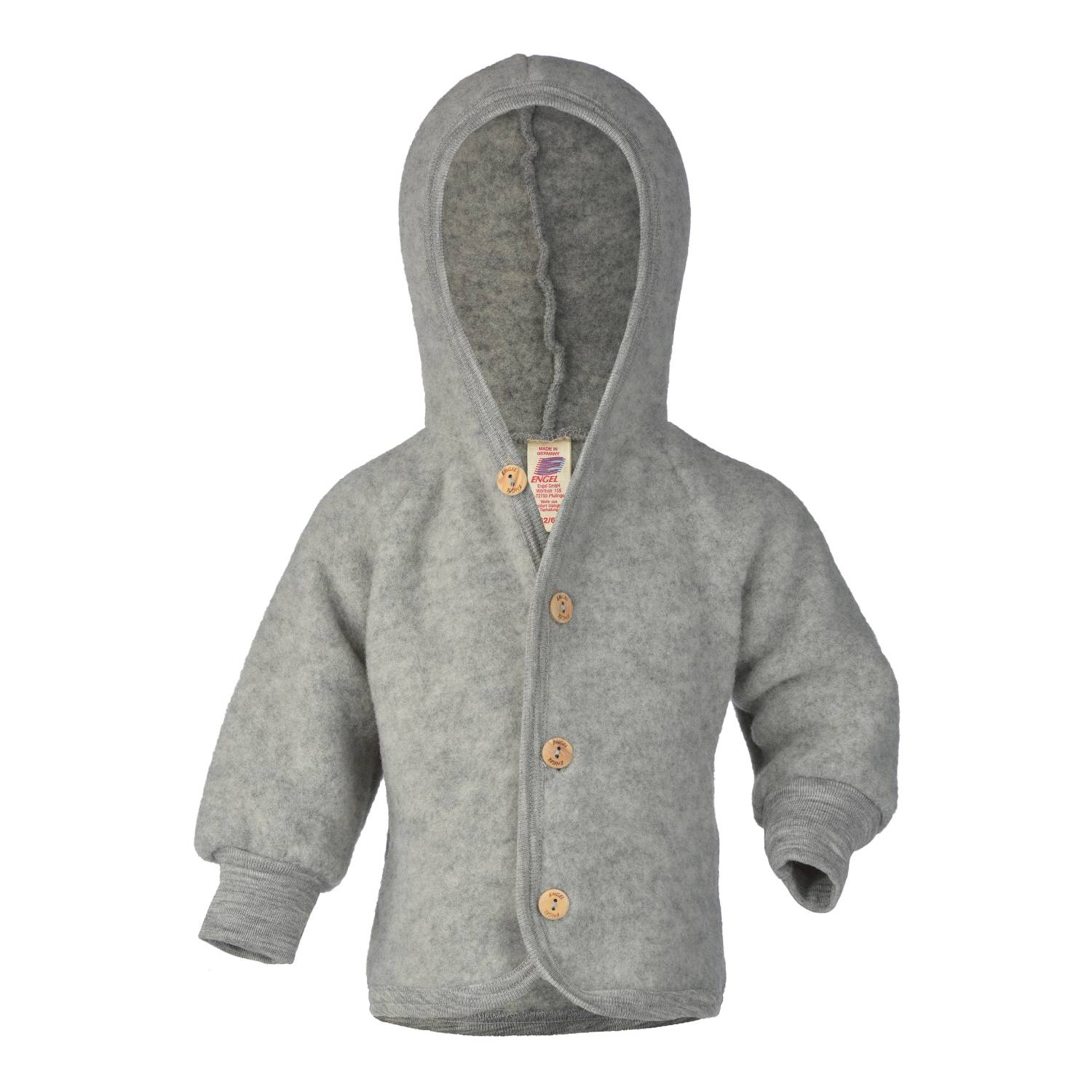 Baby Coat in 100% soft Merino wool | Soft Wool Fleece Jacket for Baby ...