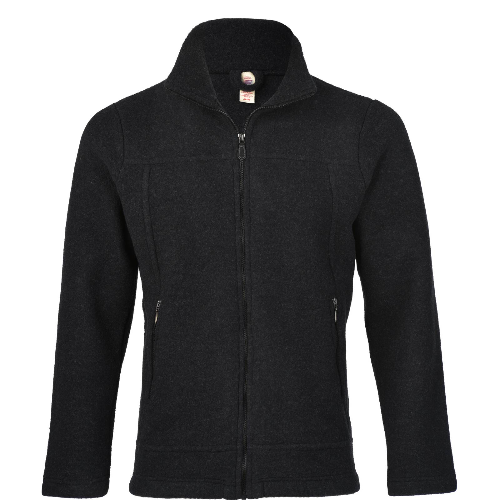 Men's Wool Fleece Zip Jacket. Zip men's fitted jacket by Engel in 100% ...