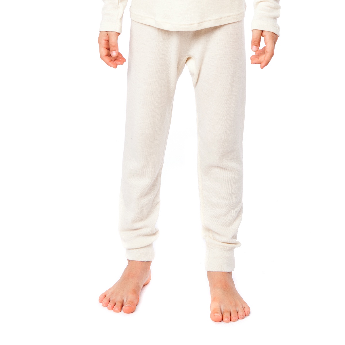 Extra-Soft Stripy Long-Johns in Wool/Silk | Versatile Super Soft Wool ...