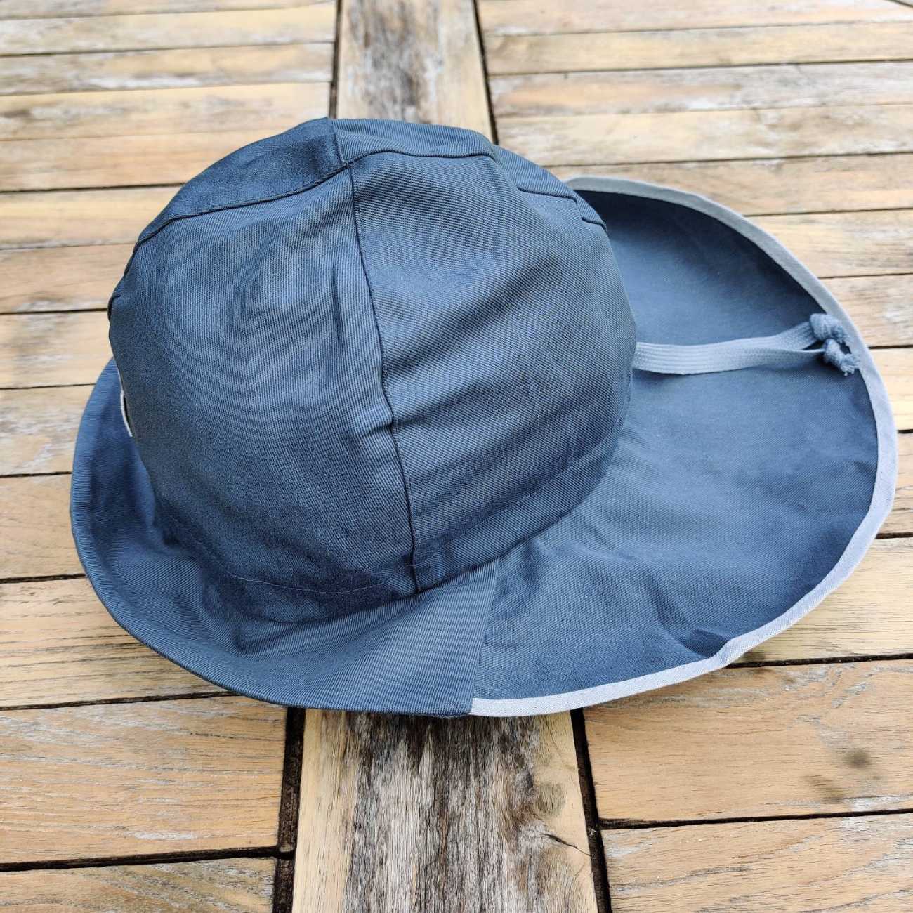 Firefighter Sun Hat with Drawstring (UV) [no band, block colour 10] - £ ...