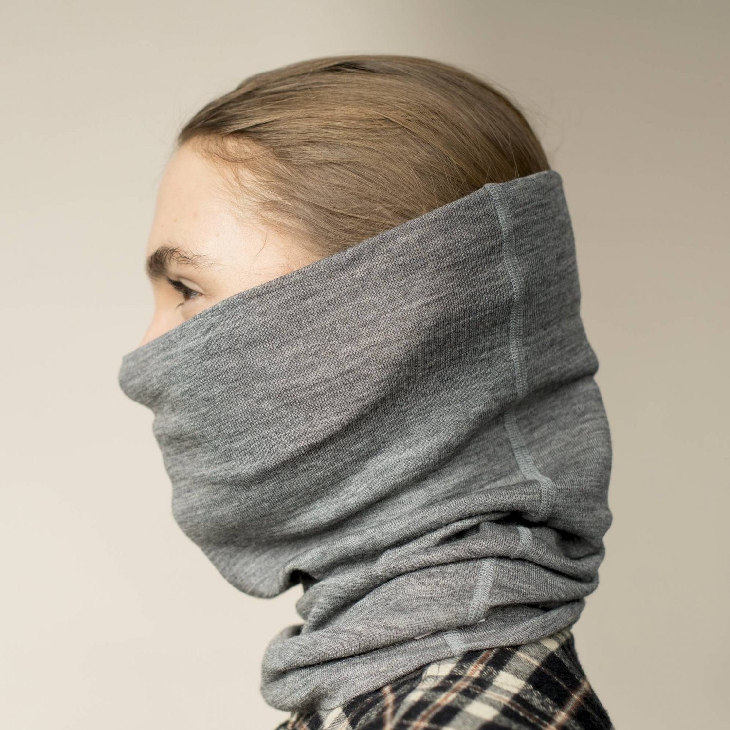 Fine Wool/Silk Snood by Pickapooh | Versatile Organic Wool/Silk Hat ...