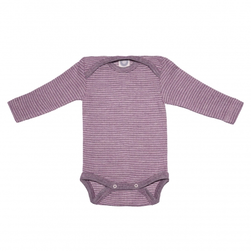 Envelope Neck Baby-Body in Organic Cotton, Wool & Silk [91053] - £14.40 ...