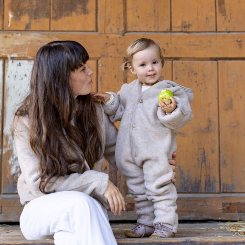 Organic Wool All-in-one Snugglesuit | Organic Wool Baby Coats
