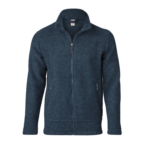 Men's Wool Fleece Zip Jacket. Zip men's fitted jacket by Engel in 100% ...